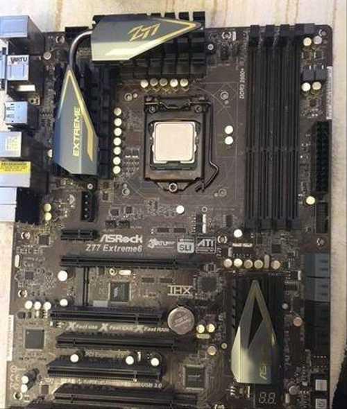 Материнская плата ASRock z77 Extreme6