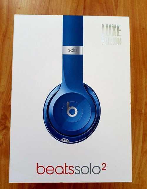 Наушники Beats Solo 2 Luxe Edition Blue
