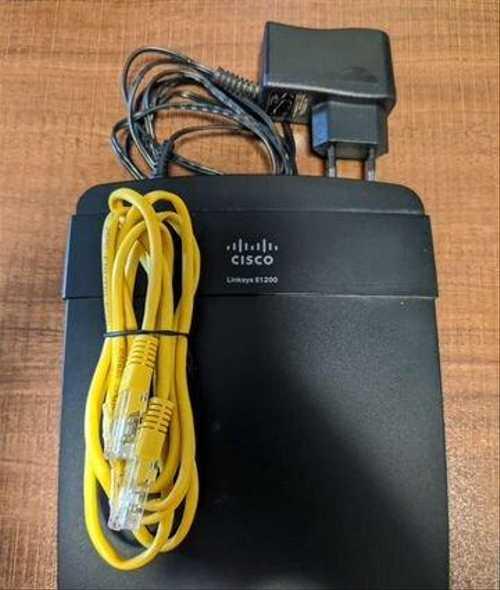 Wifi роутер cisco linksys e1200