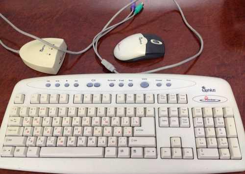 Клавиатура и мышь Genius Wireless