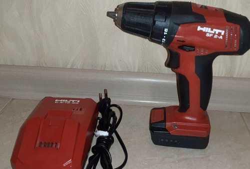 Аккумуляторная дрель hilti SF 2-A