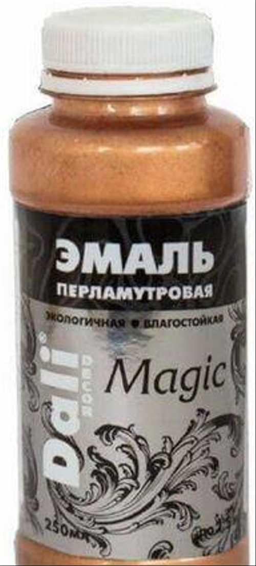 Эмаль Рогнеда Decor Magic перламутровая золото
