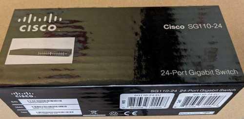 Cisco sg110-24 свич 24 порта