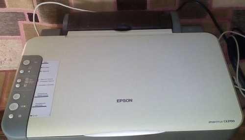 Струйный принтер Epson Stylus CX3700