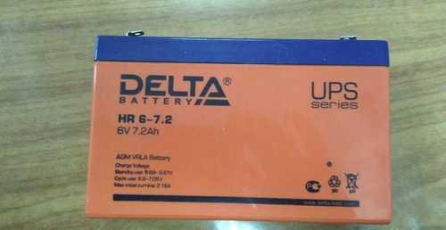 Аккумуляторная батарея Delta HR 6-7.2