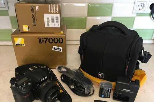 Nikon D7000 (пробег 2000) + Nikon 35/1.8 + сумка +