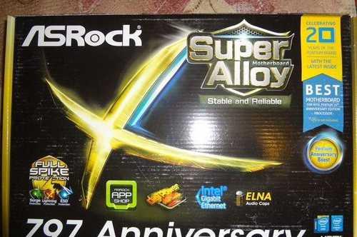 ASRock z97 Anniversary+Intel Heon1200e3+ореративка