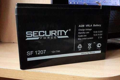 Аккумулятор security SF1207