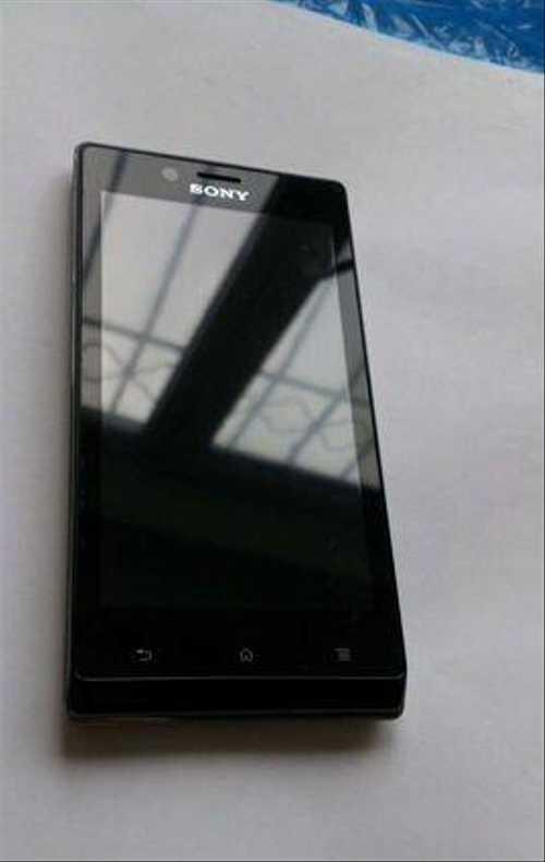 Смартфон Sony Xperia J под восстановление или запч