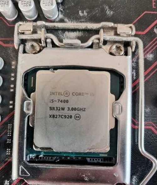 Intel core i5 7400 + Asus Prime b250 plus