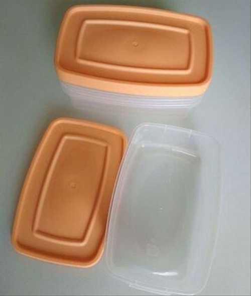 Контейнер пластиковый для хранения продуктов набор