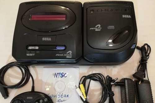 Sega mega drive 2 и Mega CD2
