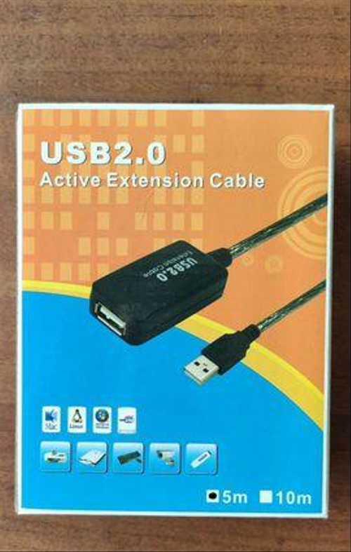 USB удлинитель активный