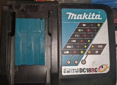 Зу Makita DC18RC + BL1830B 18В 3А + Makita DCL180Z