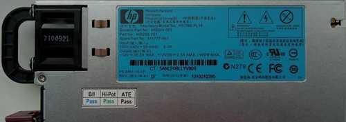 Серверный блок питания HP 460 Вт (499250-201)