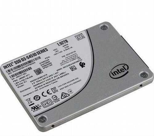 SSD 1.92Tb Intel D3-S4510 ssdsc2KB019T801