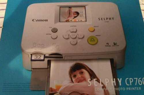 Принтер Canon selphy CP760