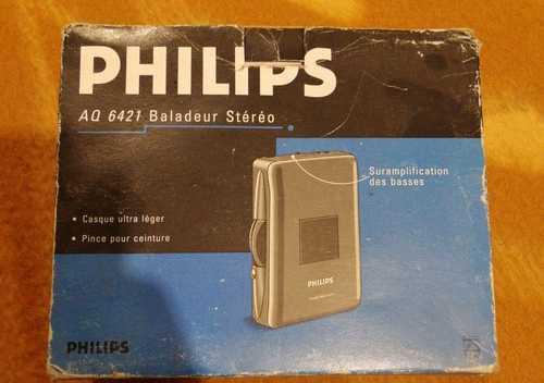 Кассетный плейер Philips AQ 6421