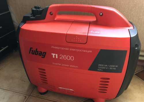 Бензиновый генератор Fubag TI 2600