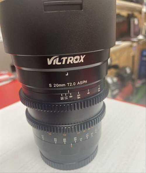 Объектив Viltrox S 20MM T2.0 L-Mount