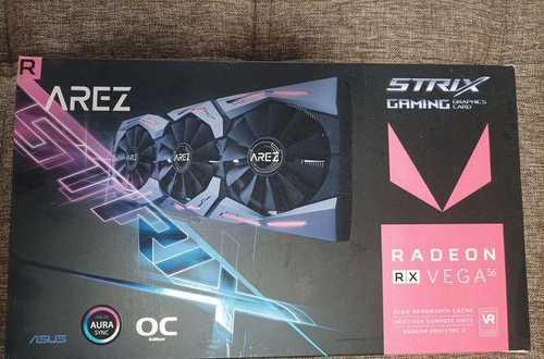 Asus arez Radeon RX Vega 56 strix gaming