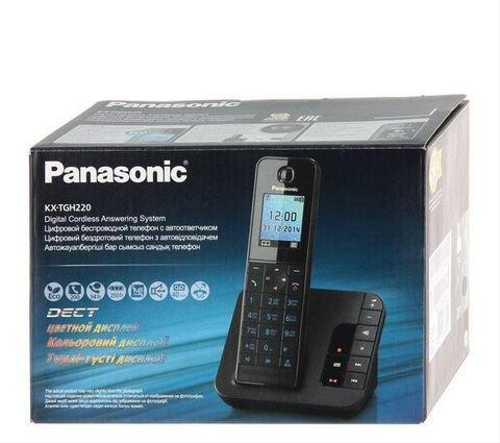 Радиотелефон с автоответчиком Panasonic KX-TGH220R