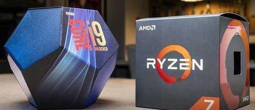 Процессоры AMD Ryzen 3/5/7 / Intel Core i3/i5/i7
