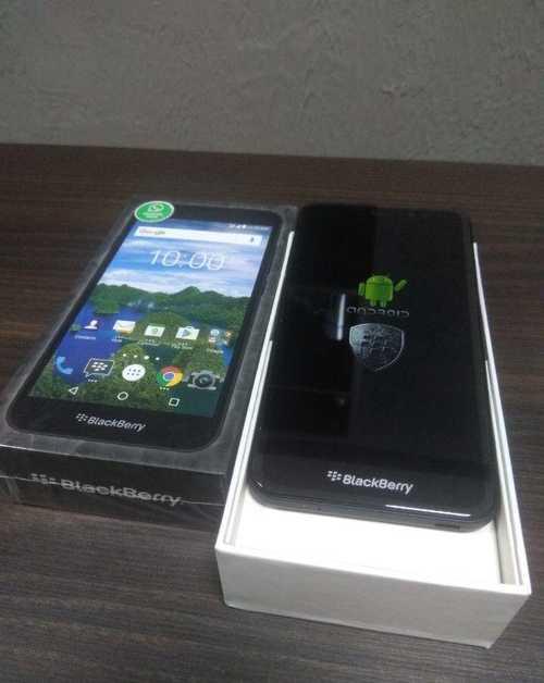 Новый смартфон Blackberry Aurora Black