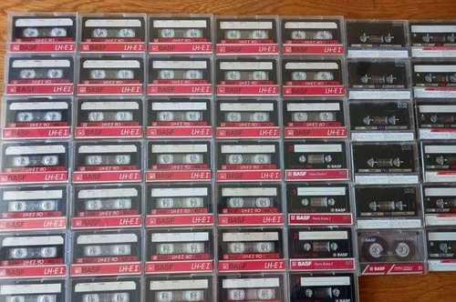 Аудиокассеты Basf 90 и Fuji 90 type l/normal