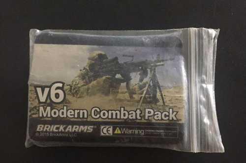 Lego оружие “Brickarms- Modern Combat Pack v6”