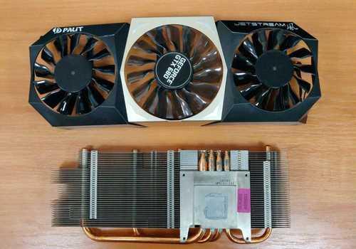 Система охлаждения видеокарты Palit Geforce GTX680