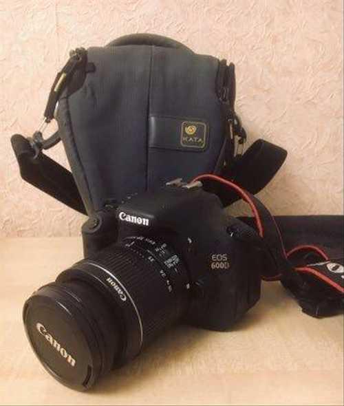 Cannon 600D Зеркальный фотоаппарат