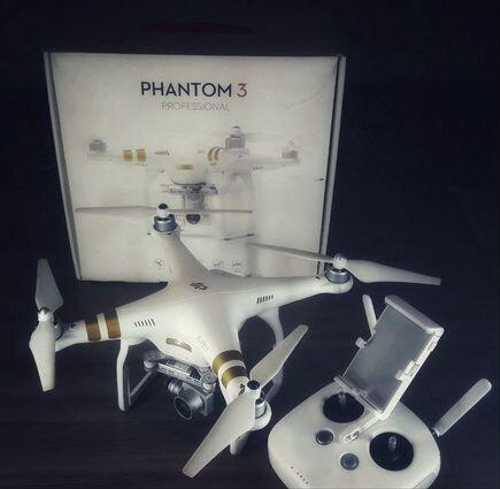 Квадрокоптер dji phantom 3 pro