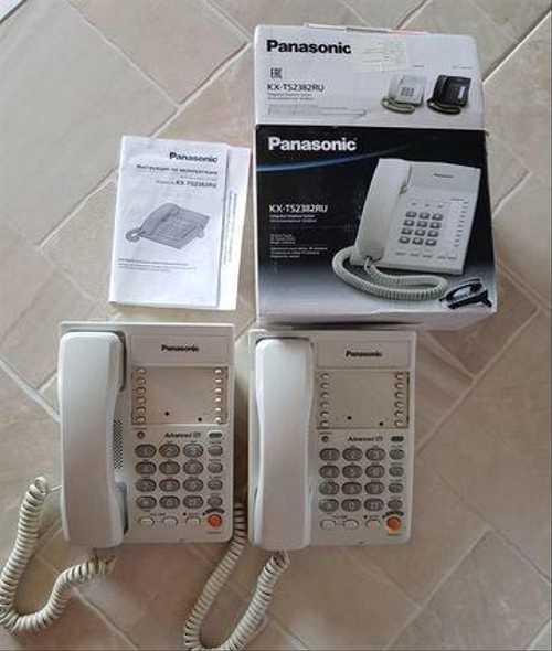 Стационарный телефон Panasonic KX-TS2382RU