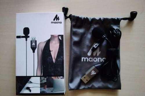 Микрофон петличный Maono AU-410 USB