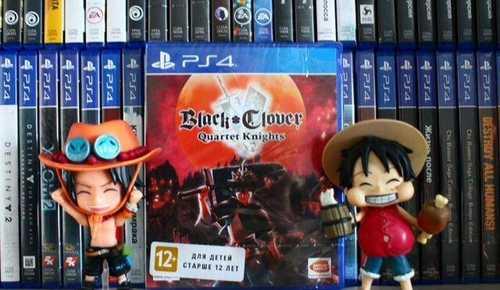 Игры PS4 Black clover: Quartet Knights (Запечатан)