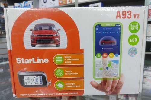 Автосигнализация StarLine A93 2CAN+2LIN ECO