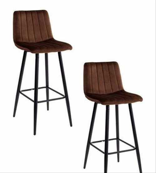 Комплект барных стульев derry G062-10 шоколадный