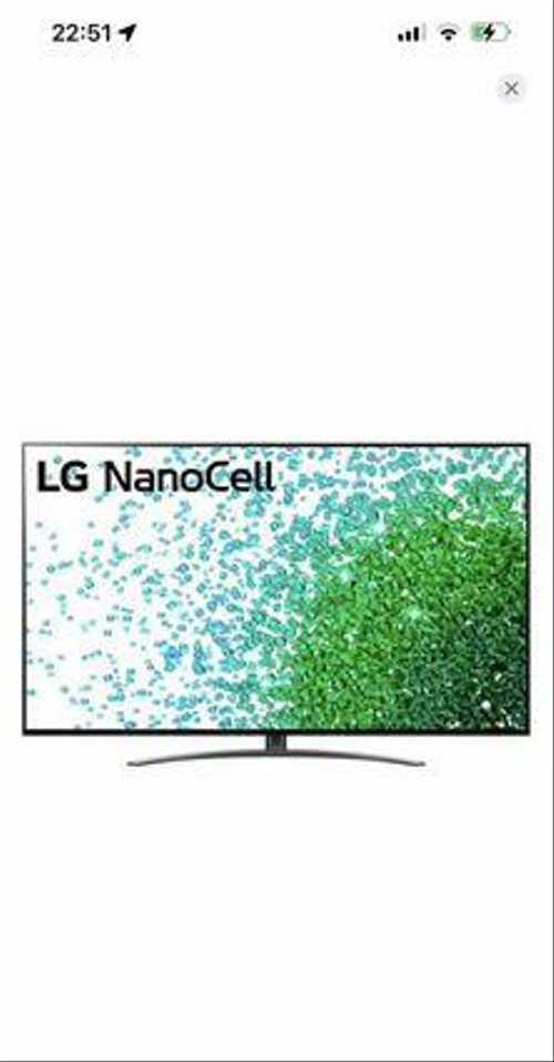 Ultra HD (4K) LED телевизор 55" LG NanoCell 55nano