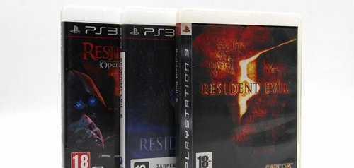 Набор игр Resident Evil для PS3
