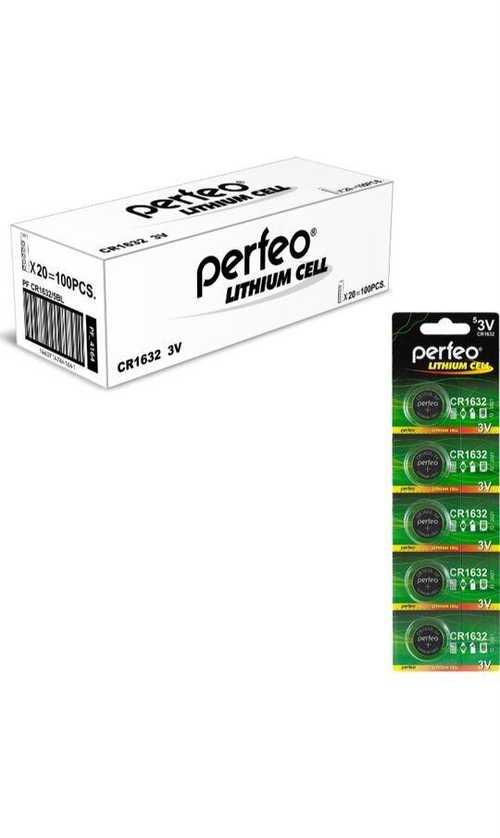 Батарейки Perfeo CR1632 80шт