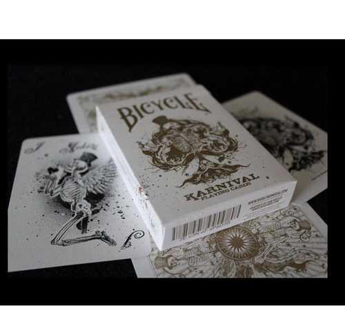 Игральные карты Bicycle cards karnival gold