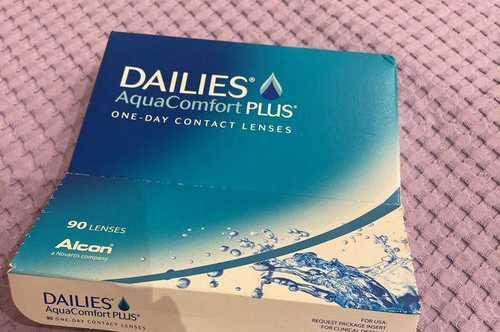 Dailies aquacomfort plus (1) 90 линз