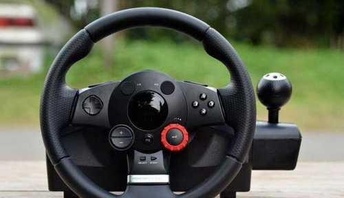 Руль logitech driving force gt