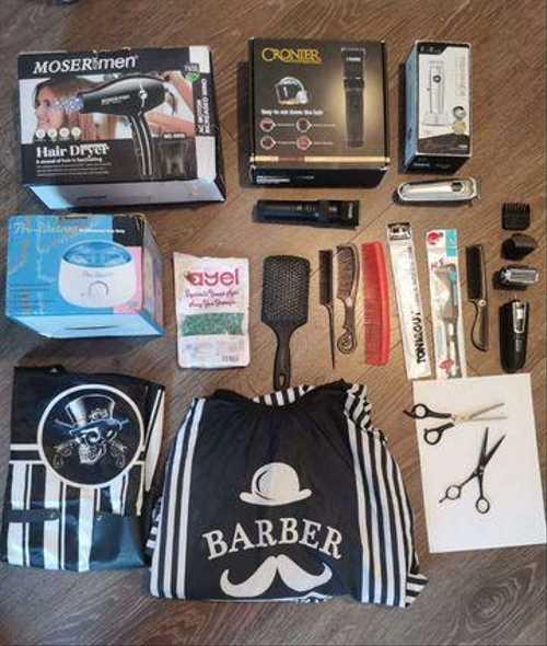 Универсальный набор для стрижки волос барбер