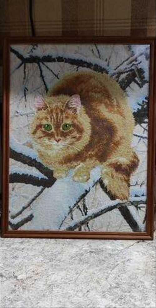 Картина вышитая крестом