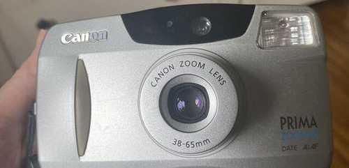 Плёночный фотоаппарат canon prima zoom 65