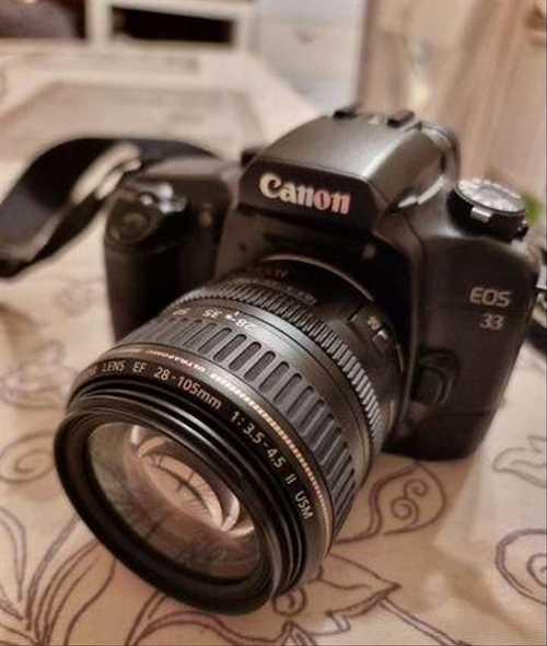 Зеркальный фотоаппарат canon eos 33