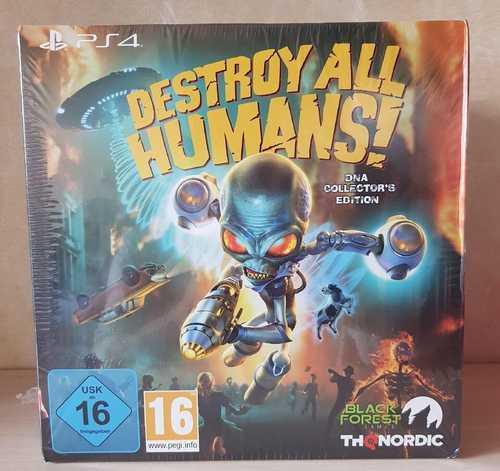 Destroy All Humans Коллекционное издание PS4