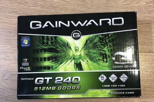 Видеокарта nvidia Gainward GT240 512 mb gddr5